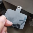 16 Pack Cell Phone Lanyard Tether Tab with Metal Ring, 2 Colors(White ...