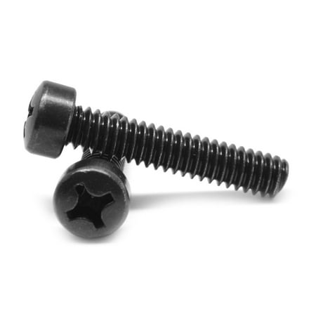 #10-32 x 5/8 Fine Thread Machine Screw Phillips Fillister Head Low ...
