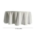 48 Inches Round Tablecloths for Home Use, Pubs Restaurants Polyester ...