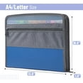 Mr. Pen- Accordion File Organizer, 13 Pockets, Blue, Document Organizer ...