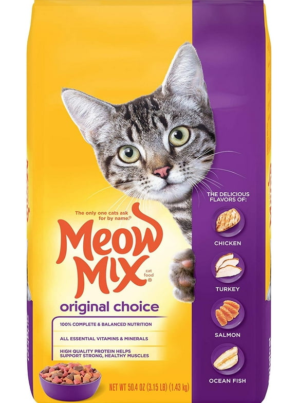 Meow Mix Cat Food in Meow Mix - Walmart.com
