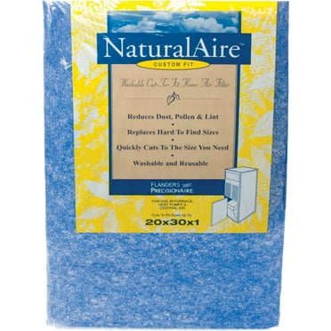 HHB25130 25 in. x 30 ft. x 1 in. Hog Hair Washable Furnace Filter ...