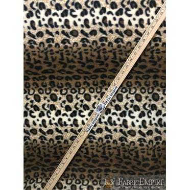 Transparent Leopard Print Plastic Vinyl Fabric Pink / 30 GAUGE / 54 ...