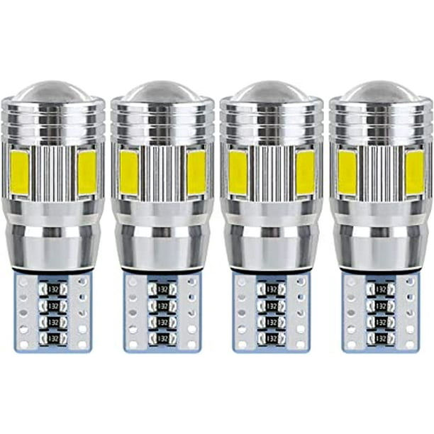 4 pieces , Bulb T10 W5W led car ceiling light interior led car night ...