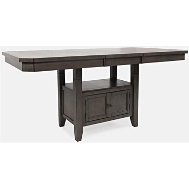 Jofran Nash 45" Modern Contemporary Round Pedestal Counter Height ...