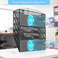 Magnetic Wall File Holder – Paper & Document Organizer for Home and ...