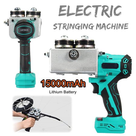 Automatic Electric Charging Wire Cable Leading Machine 15000mAh Lithium ...