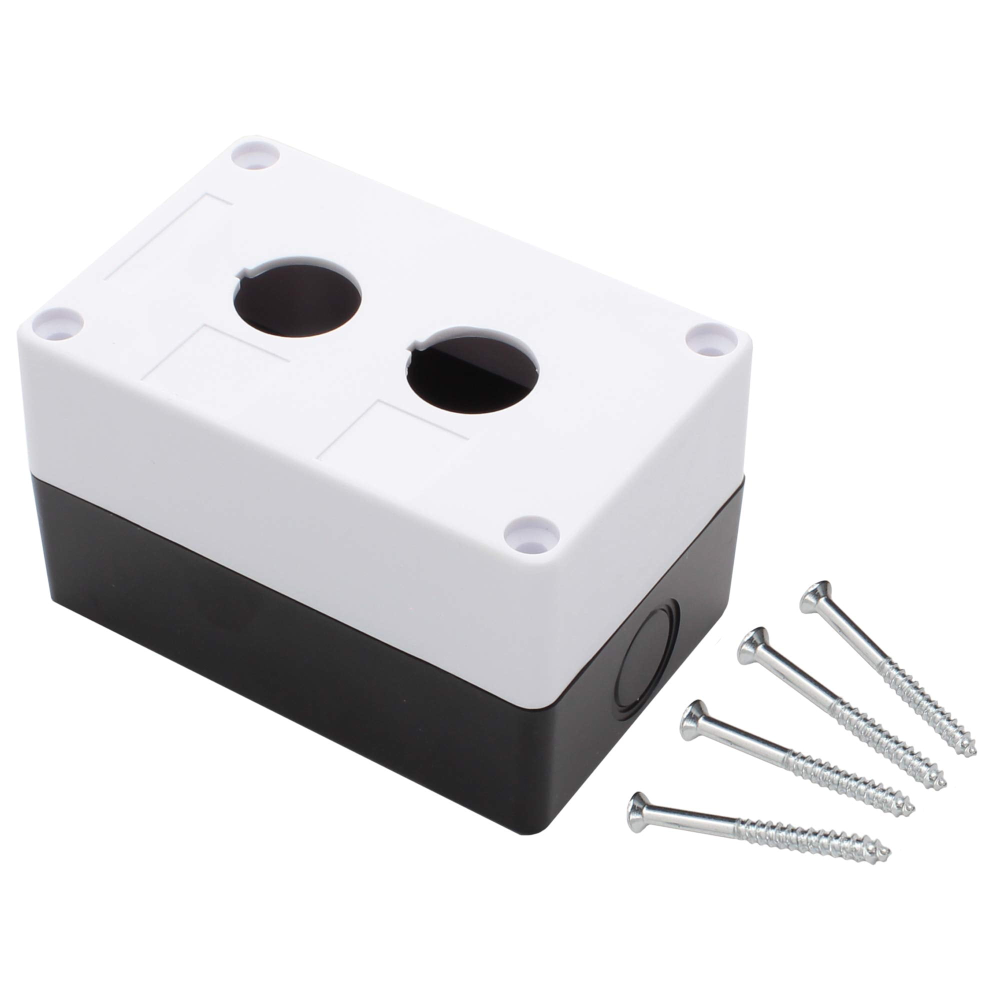 Shopcorp - Push Button Switch Control Station Box - 22mm Double Push ...