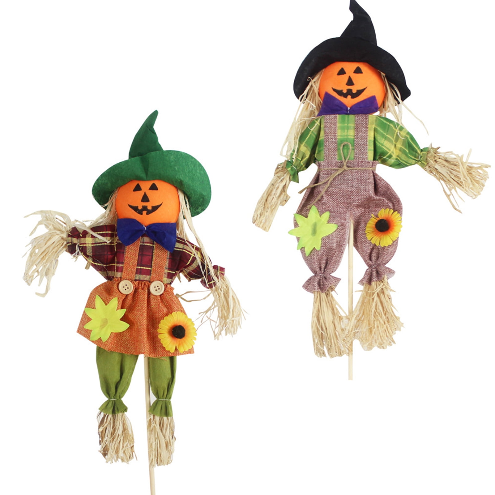 D-GROEE Scarecrow Bird Repellent Garden Protectors, Can Keep Birds and ...