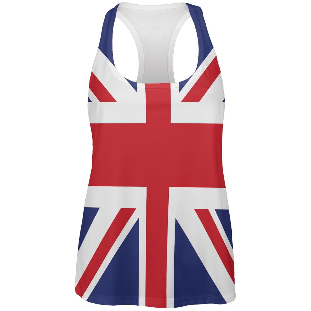 Click here for Old Glory British Flag Union Jack All Over Womens... prices