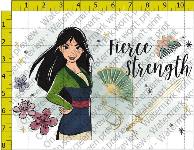 Disney Princess Mulan Edible Image Cake Topper (1/4 Sheet) - Walmart.com
