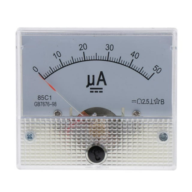 Accurate 85C1- Panel Meter Analog Current Panel Meter 0-50 - Walmart.com