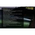 Nitecore TM28 6000 Lumen Rechargeable Flashlight / Searchlight -4x XHP35 HI LED - Walmart.com