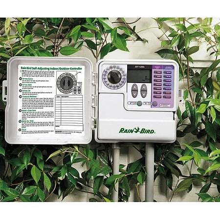Rain Bird 6 Zone Simple Set Indoor/Outdoor Sprinkler Timer - Walmart.com