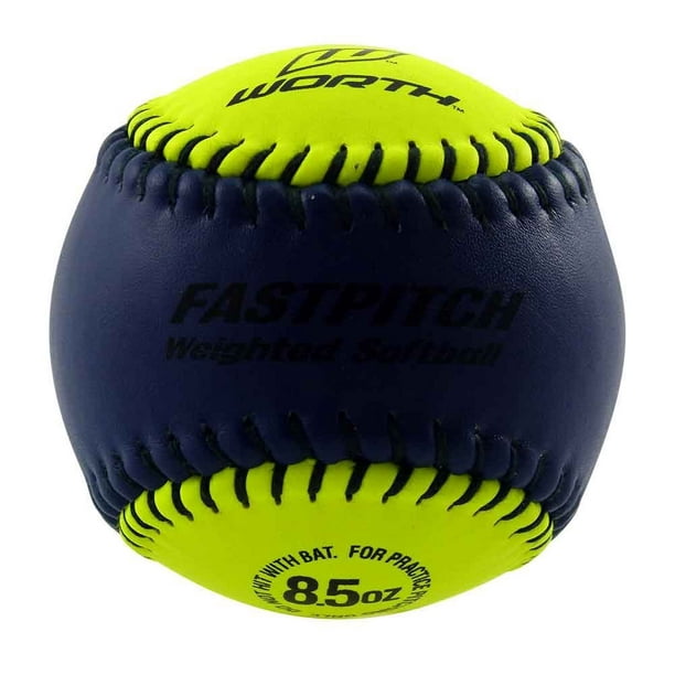 Worth Weighted Training Softball (8.5 oz) - Walmart.com