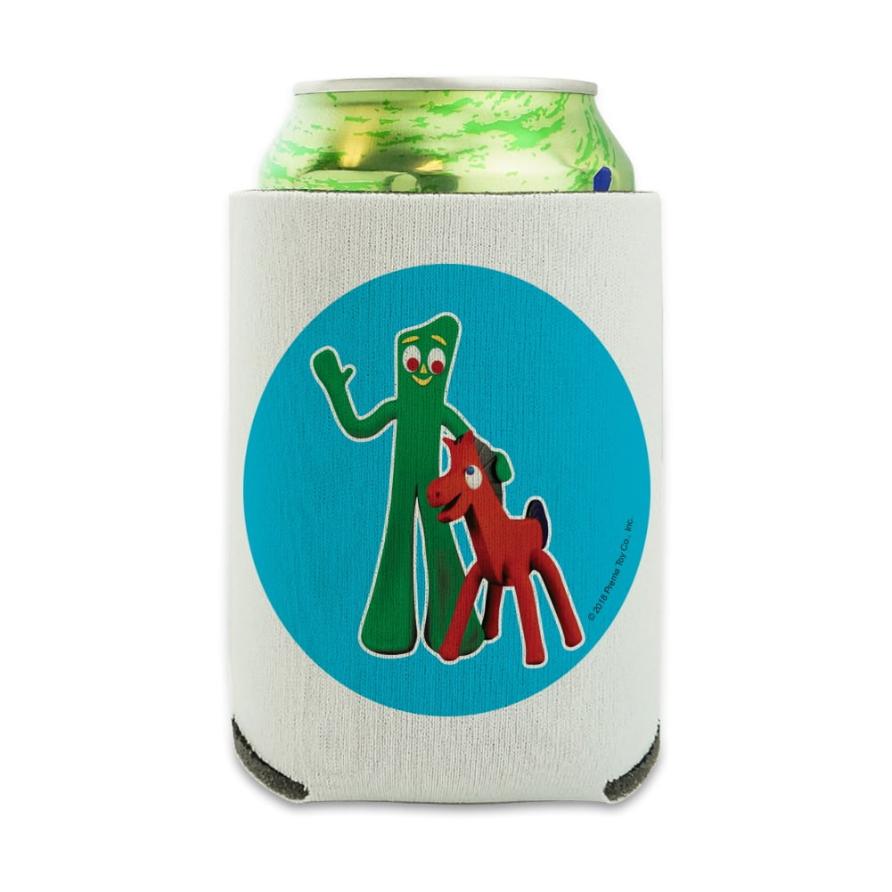Gumby Pokey Best Friends Clay Art Can Cooler - Drink Sleeve Hugger ...
