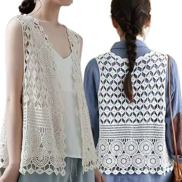 Crochet Lace Vest Pattern
