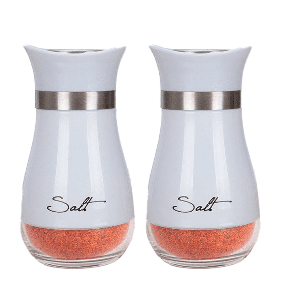 Salt and Pepper Shakers with Glass Bottom, Modern Kitchen Accessories ...