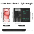 NEWYES Scientific Calculator 82MS, 10-Digit Large Screen, Foldable ...