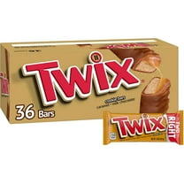 Twix Caramel Cookie Chocolate Candy Bars, Full Size, Individually ...