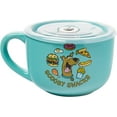 Scooby Doo Kids 24oz Ceramic Soup Mug with Scooby Snacks Design, Vented ...