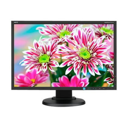 NEC MultiSync E223W-BK - LED monitor - 22" - 1680 x 1050 720p - TN - 250 cd/m - 1000:1 - 5 ms ...