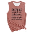 A Casual And Fashionable Women's Sleeveless Vest With A Round Neck ...