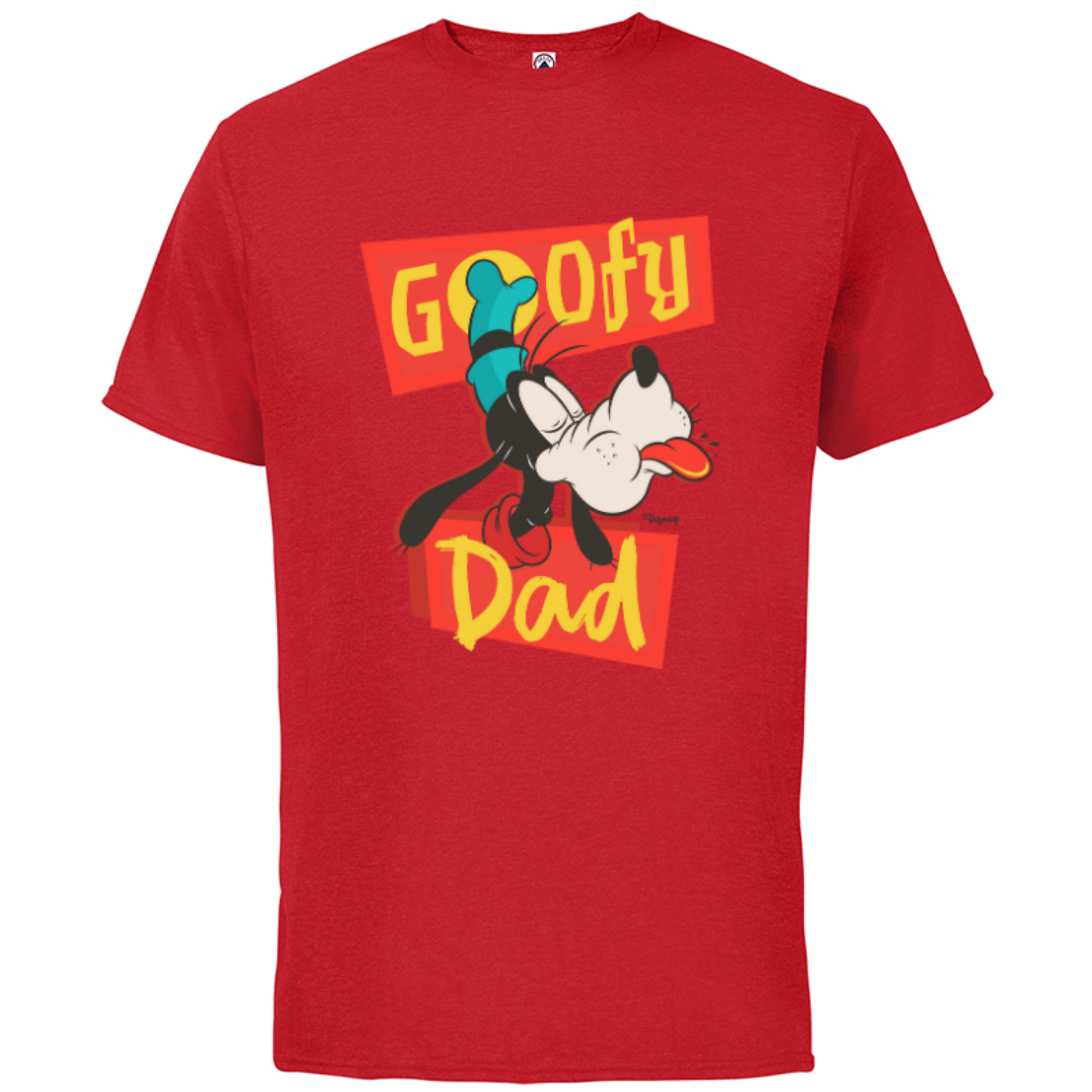 Disney Goofy Dad Family Trip Father’s Day - Short Sleeve Cotton T-Shirt ...