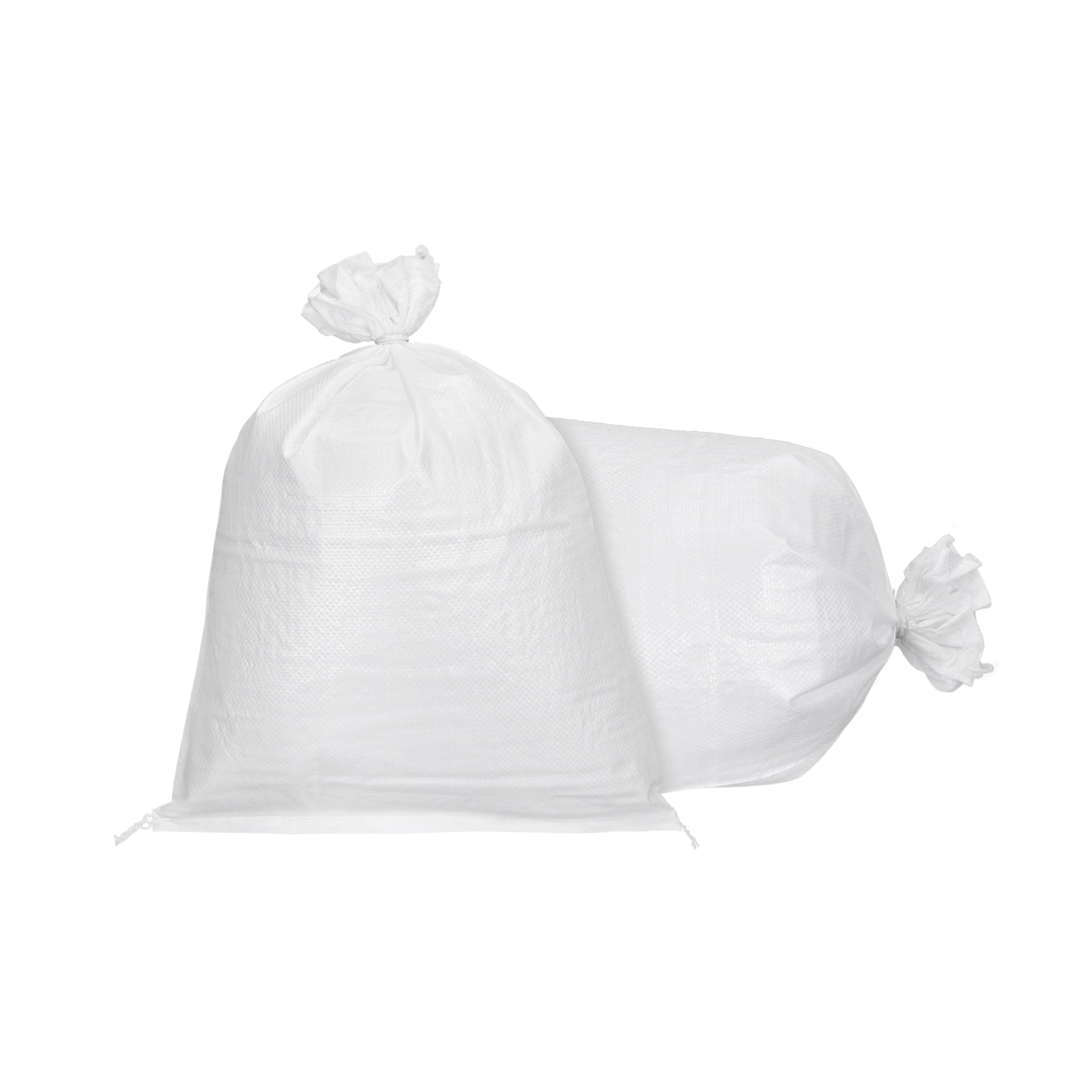 Uxcell Sand Bags Empty White Woven Polypropylene 13.8 Inch x 11 Inch ...