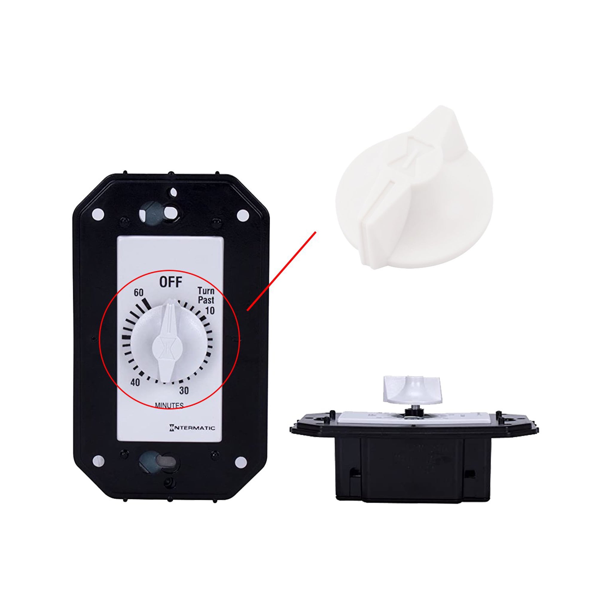 Timer Switch For Lights Light Timer Intermatic SW60MWK 60-Minute Spring ...