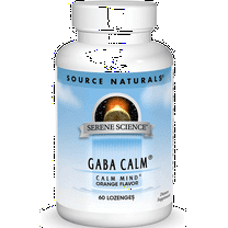Source Naturals Serene Science Gaba Calm - Orange 120 Loz - Walmart.com