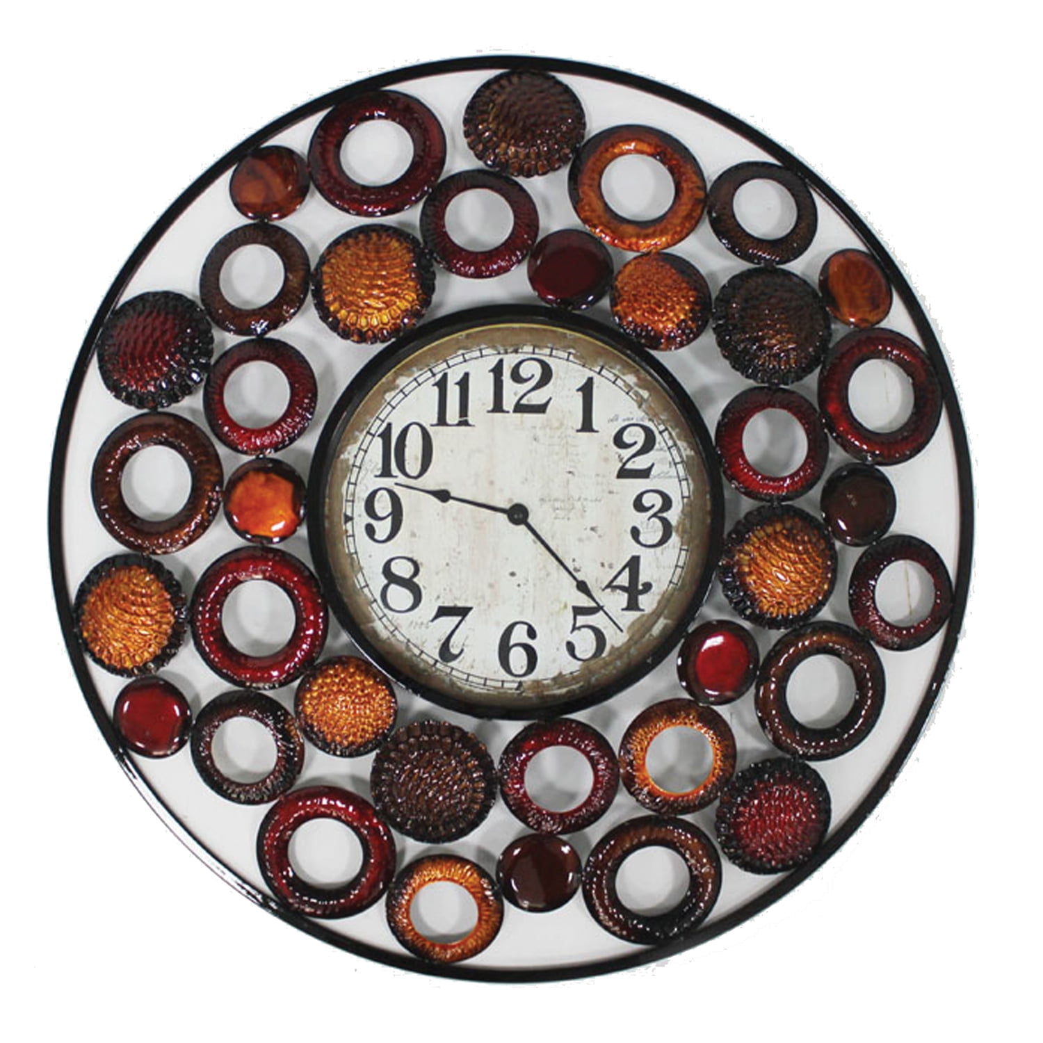 Home Source Circle Clock - Walmart.com