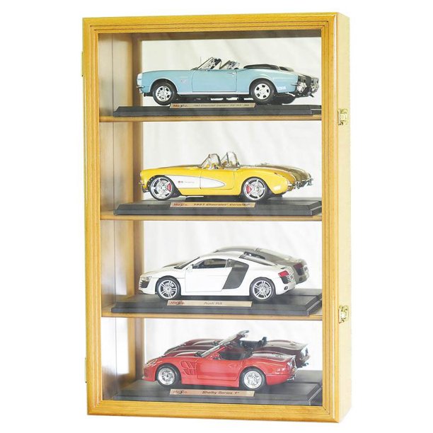 Small 1/18 Scale Diecast Display Case Cabinet - Walmart.com