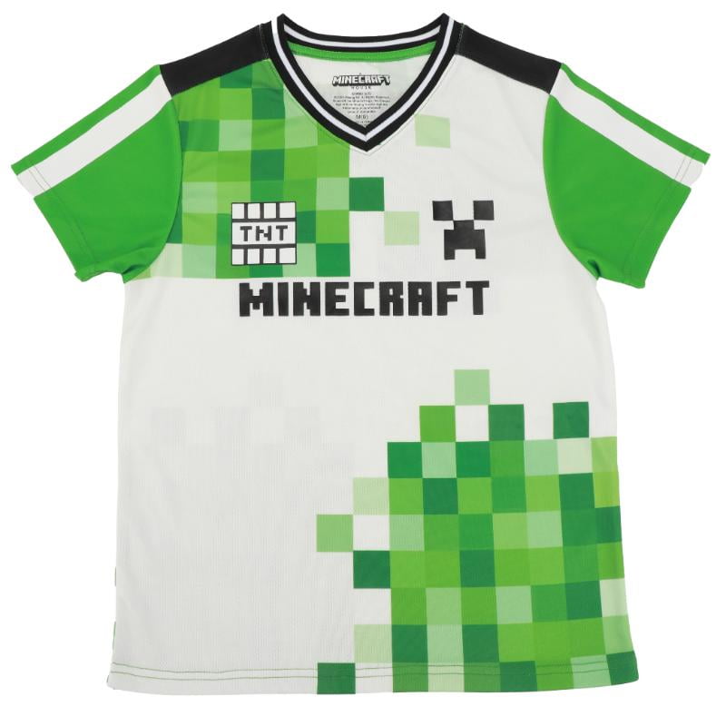 Click here for Bioworld Minecraft Green And White 09 Kids Soccer... prices