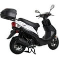 "X-Pro 50cc Gas Scooter, Kick/Electric Start, Street Moped, 10 ...