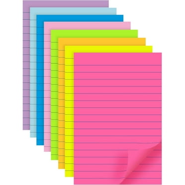 Skycase Sticky Notes 6 Packs, 3 x 3 Inches Adhesive Self-Stick Notes ...