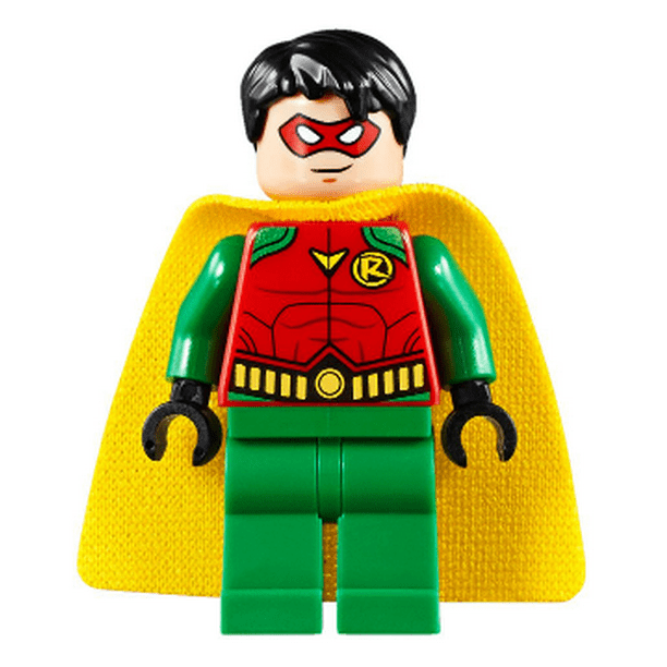 LEGO DC Super Heroes Robin - Red Mask, Juniors Cape Minifigure ...