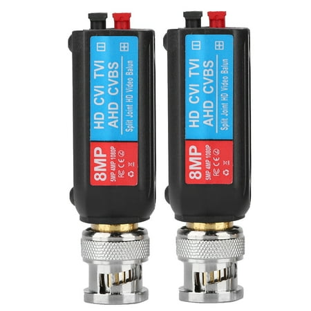 Sonew 1 Pair Twisted Spliced Passive Video Balun Transceiver Adapter ...