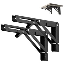 axGear Folding Shelf Brackets 16 Inch Stainless Steel Drop Down Bracket ...