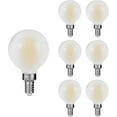 XUERUI-E12 G16 LED Globe Light Bulbs, Small Golf Ball Size Round Bulb ...