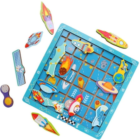 HTAIGUOWooden Brain Game Brain Teaser Board Game for Girls Boys ...