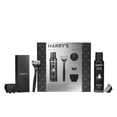 Harry's Holiday Men's Shaving Kit - Black Metal Handle, 2 Razor Blades ...