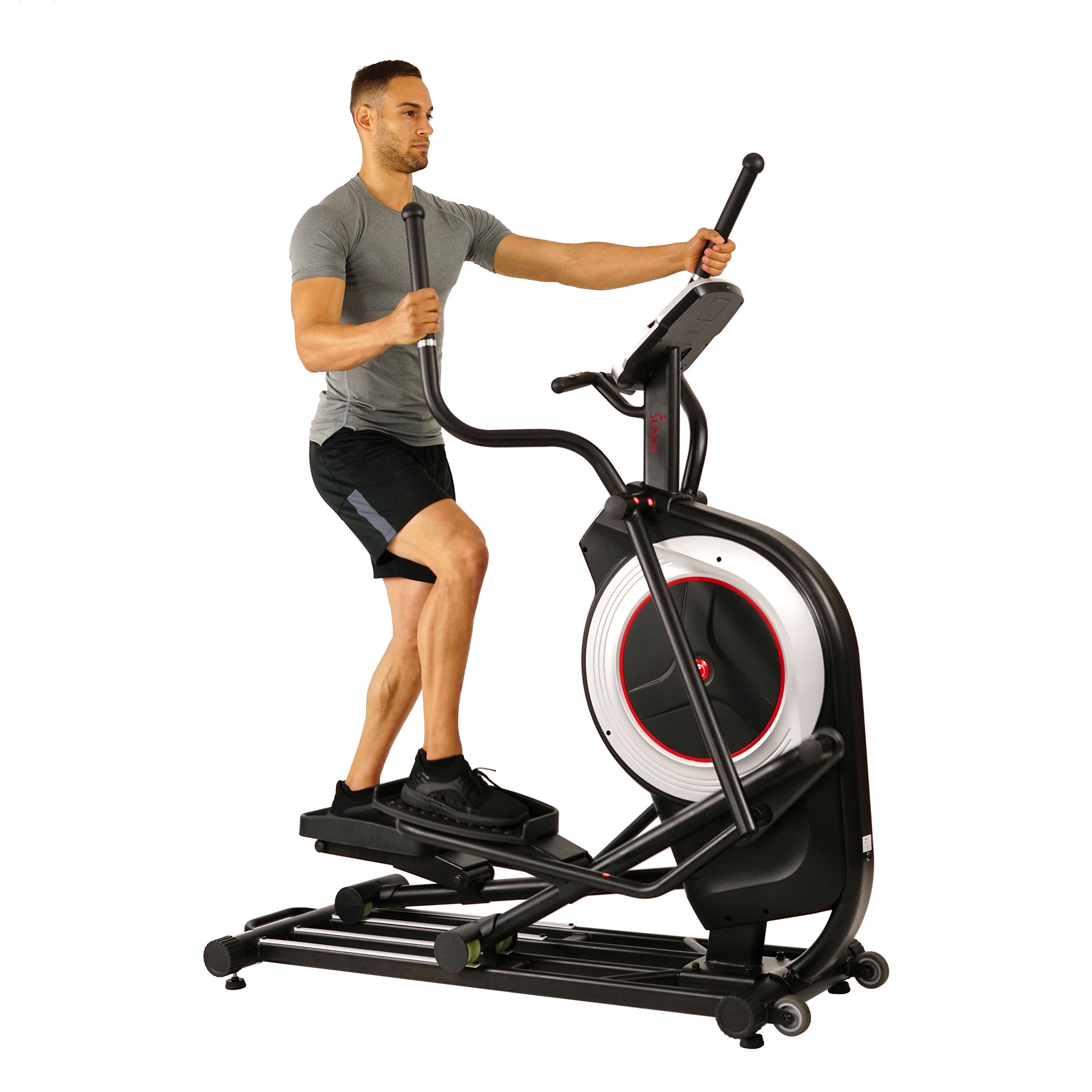 Sunny Health & Fitness SF-E3875 Motorized Elliptical Trainer with ...