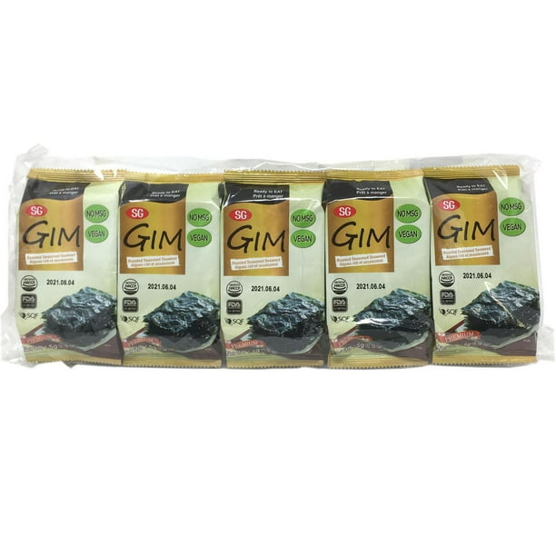 SSG GIM Roasted Seasoned Seaweed - Walmart.ca