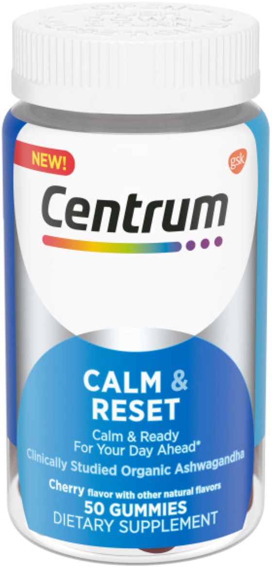 Buy 4 Pack - Centrum Calm & Reset, Calm Gummies with KSM-66 Ashwagandha ...