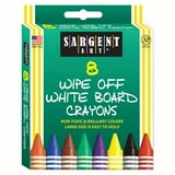 Sargent Art® White Board Crayons, Regular, 8 per pack, 12 packs ...