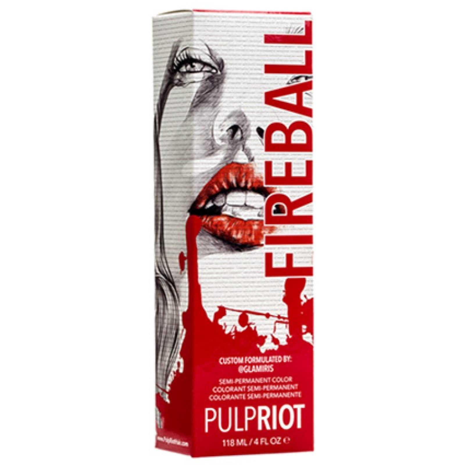 Click here for P. R. Pulp Riot Semi-Permanent Hair Color- Firebal... prices