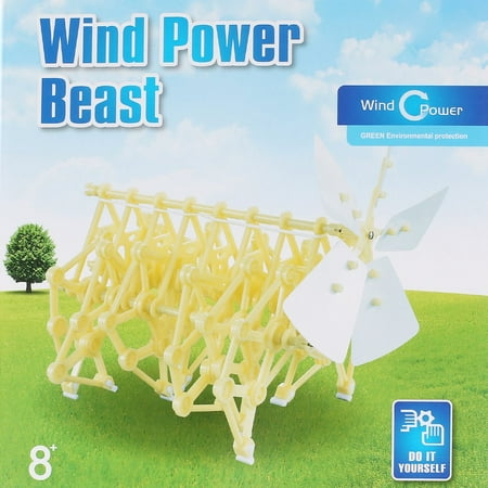 Wind Powered Mechanical DIY Walking Walker Strandbeest Model Kits ...