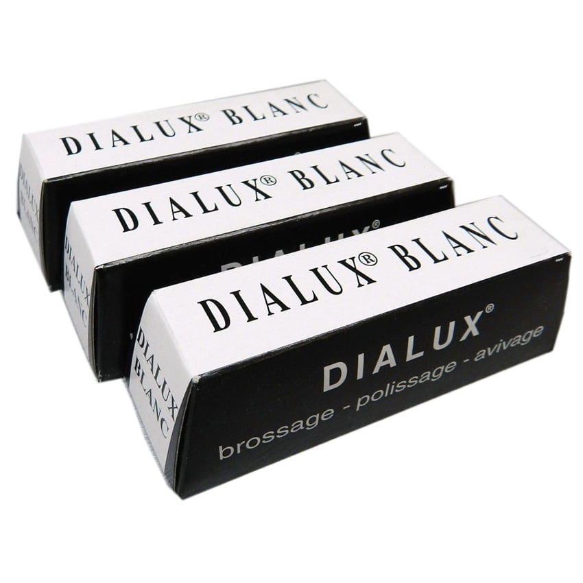 White Dialux Polishing Compound 3 Bars Blanc Rouge Polish Gold, Silver ...