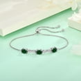 Starchenie Adjustable Infinity Bracelet 925 Sterling Silver Link ...